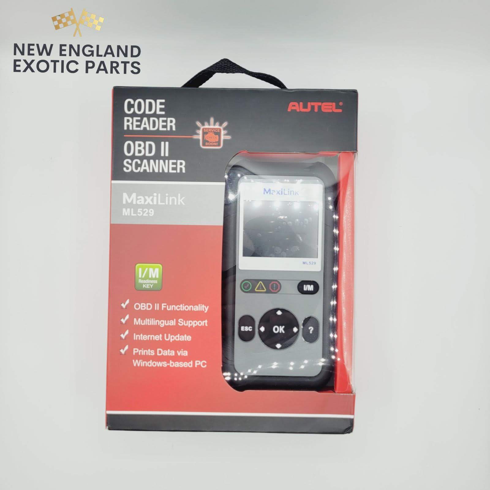 AUTEL MAXILINK ML529 OBD II CODE READER DIAGNOSTIC SCANNER TOOL – New ...